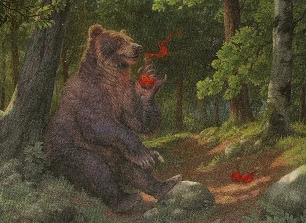Cocaine Bear - Commander (Wilson, Refined Grizzly / Tavern Brawler)