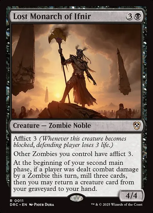 Temmet Zombies - Commander (Temmet, Naktamun's Will)