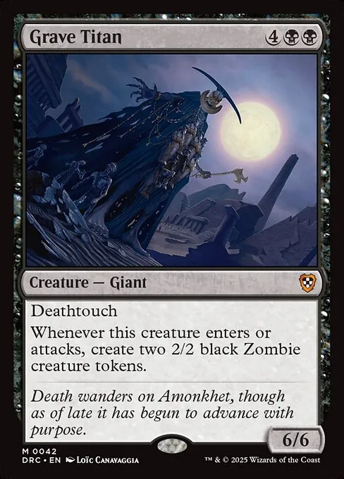 Zombie - Commander (Temmet, Naktamun's Will)