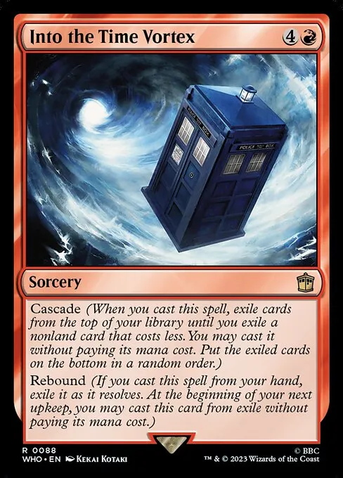 Paradox Power (Doctor Who Commander Precon Decklist) - Commander Precons