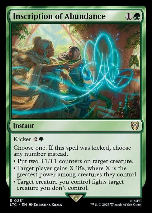 Elven Council Commander Precon Decklist - Commander (Galadriel, Elven ...