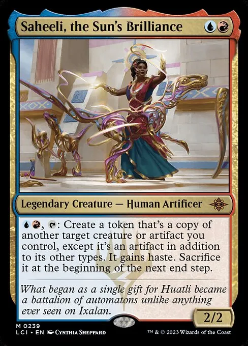 saheeli - Commander (Saheeli, the Sun's Brilliance)