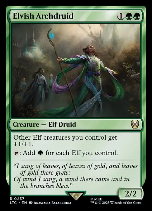 Elven Council (The Lord of the Rings Commander) - Commander Precons