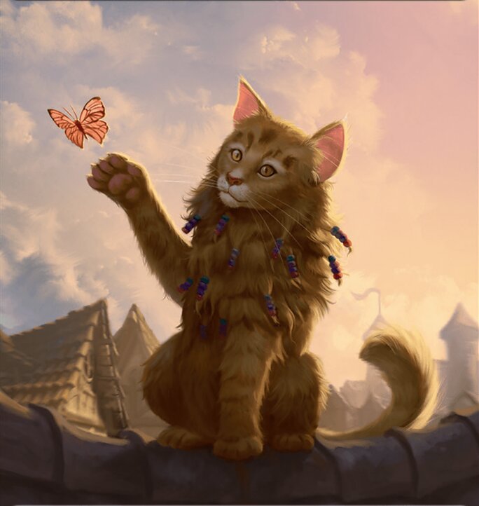 The Cat's Meow - Commander (Ajani, Nacatl Pariah // Ajani, Nacatl Avenger)