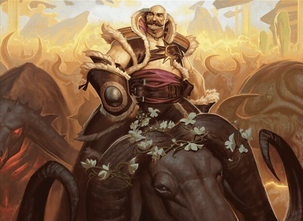 BRUSE: champion of the Ox - Commander (Bruse Tarl, Roving Rancher)