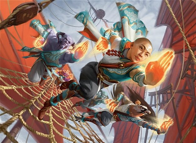 Monk Prowess - Commander (Elsha, Threefold Master)