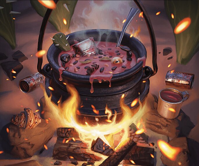 Eat your meat so you can have your pudding - Commander (Gyome, Master Chef)