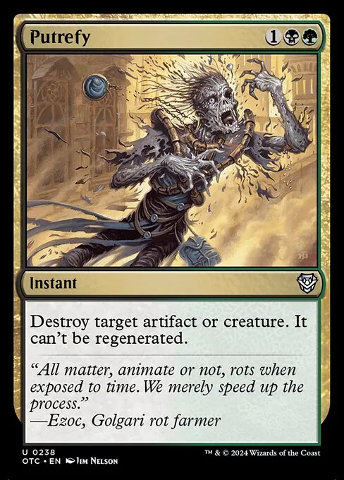 Grand Larceny Commander Precon Decklist - Commander (Gonti, Canny ...