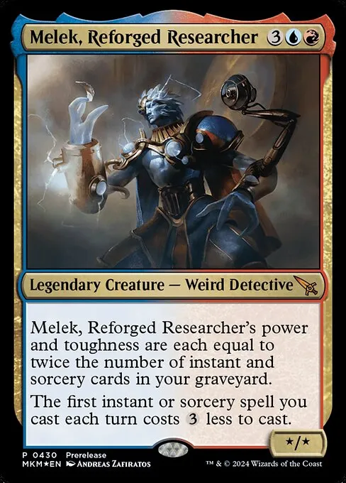 Weird Detective - Commander (Melek, Reforged Researcher)
