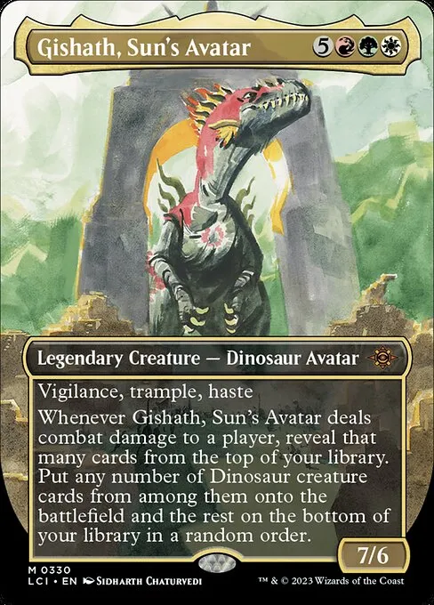 gisath - Commander (Gishath, Sun's Avatar) — Moxfield, a deck building ...