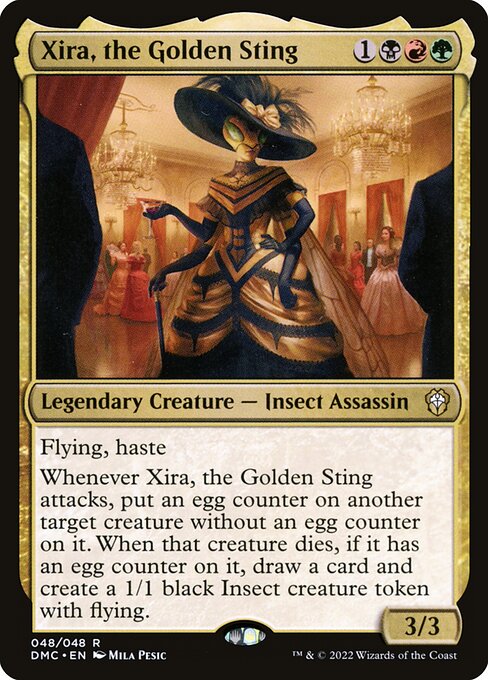 Insect tribal - Commander (Xira, the Golden Sting) — Moxfield, a deck ...