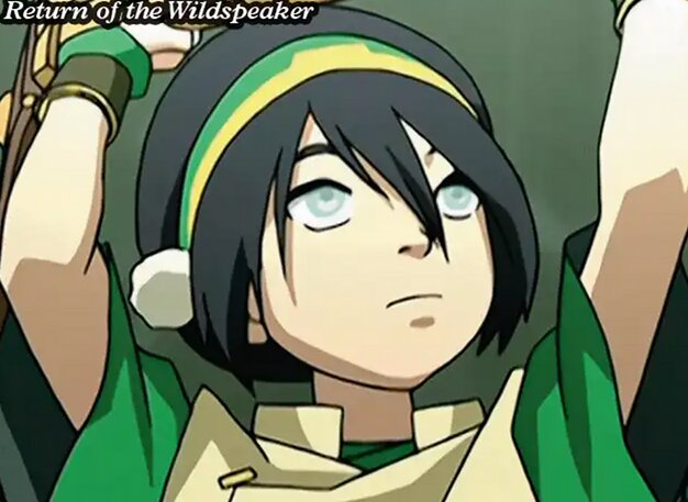I’m blind! That’s how I see - Commander (Toph, the First Metalbender)