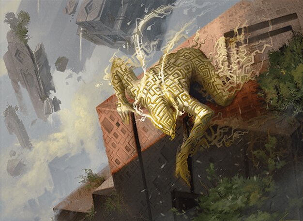 Glyph Elemental / Enchantment Landfall - Pauper EDH