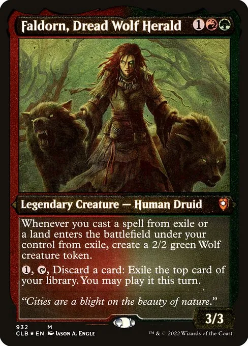 wolfs - Commander (Faldorn, Dread Wolf Herald) — Moxfield, a deck ...