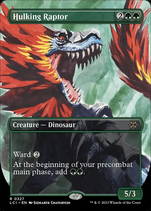 Prophet's Endo-Raptor - Commander (Indoraptor, the Perfect Hybrid)