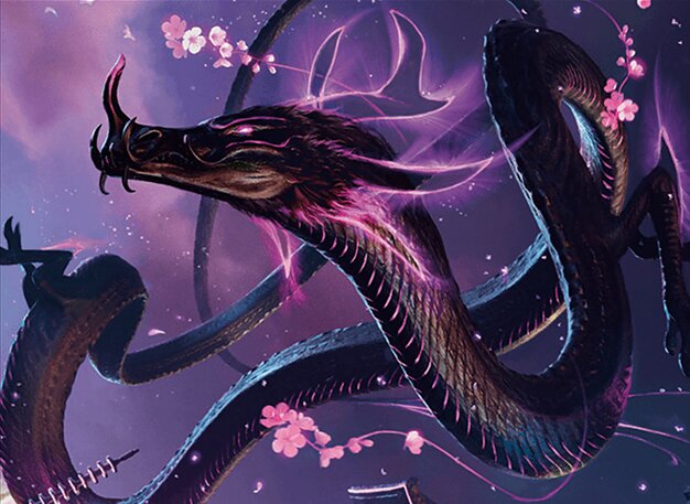 Mono Black Dragon - Commander (Junji, the Midnight Sky)