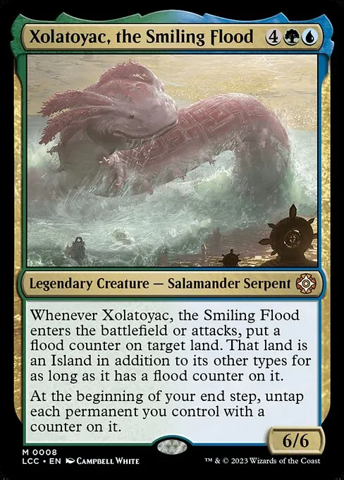 Salamander Simic - Commander (Xolatoyac, the Smiling Flood)