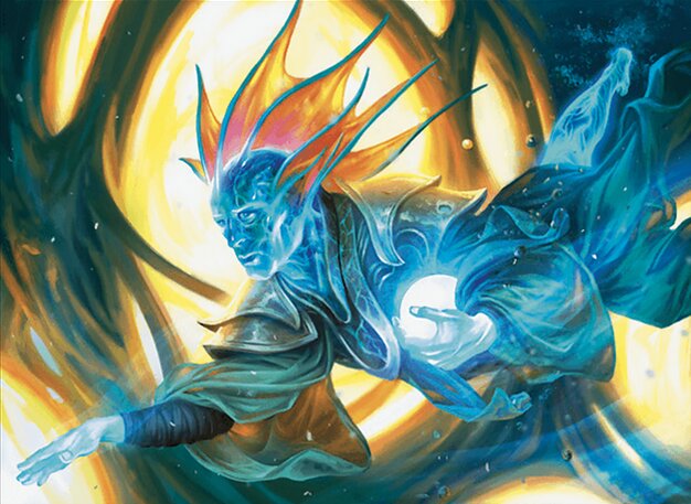 Mono Blue Flash Merfolk - Explorer — Moxfield, a deck building website ...