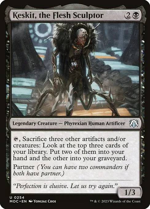 Steel Above All - Commander (Keskit, the Flesh Sculptor / Ich-Tekik ...
