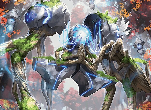 Mono-Green Equipment // Kodama of the West Tree - Commander