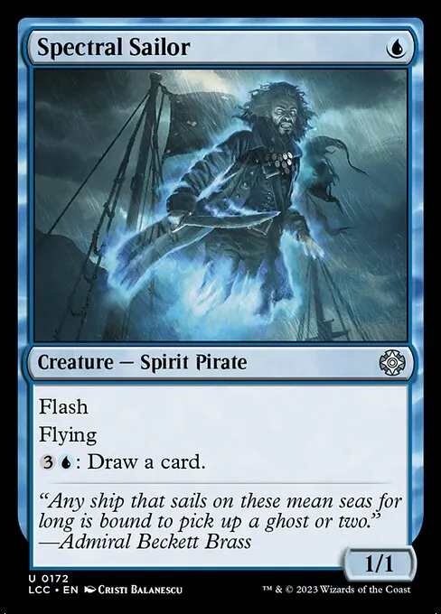 Pirate Precon - Commander (Admiral Brass, Unsinkable)