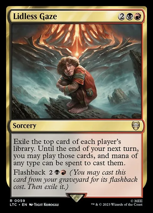 The Hosts of Mordor Commander Precon Decklist - Commander (Sauron, Lord ...
