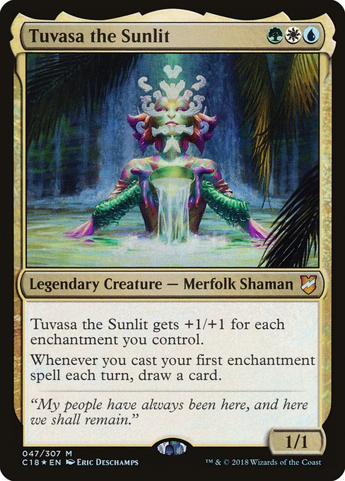 Tuvasa Enchantress - Commander (Tuvasa the Sunlit) — Moxfield, a deck ...