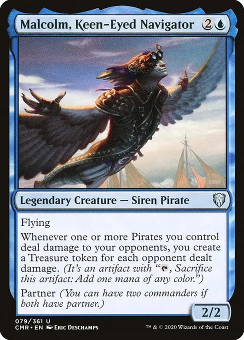 $100 Tropical Pirates - Commander (Malcolm, Keen-Eyed Navigator / Tana ...