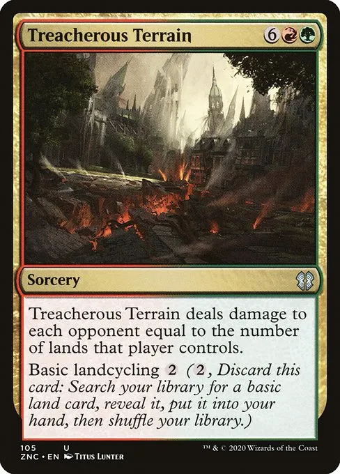 Land's Wrath (Zendikar Rising Commander) - Commander Precons
