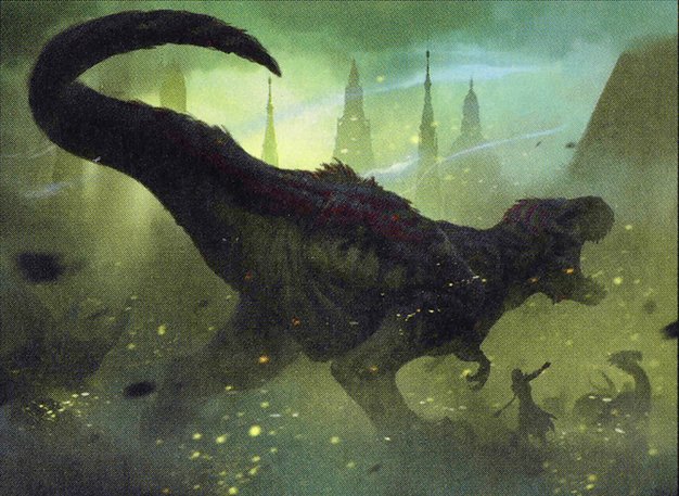 Gishath high power (Dinosaur Tribal) - Commander (Gishath, Sun's Avatar)