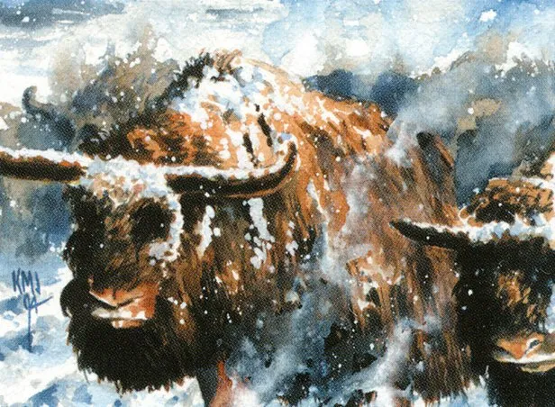 Esix Auroch Tribal - Commander (Esix, Fractal Bloom)