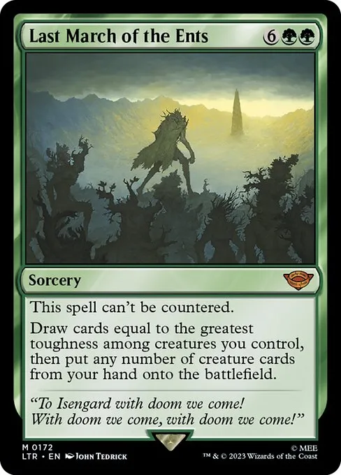 Fangorn EDH Deck - Commander (Fangorn, Tree Shepherd)