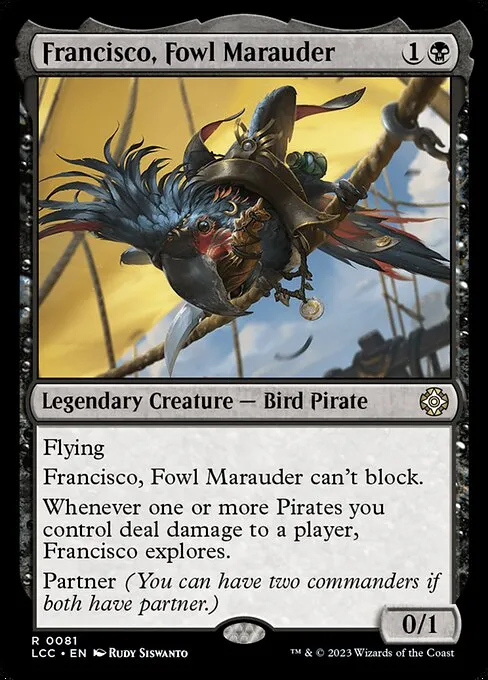 FDR - Commander (Bruse Tarl, Boorish Herder / Francisco, Fowl Marauder)