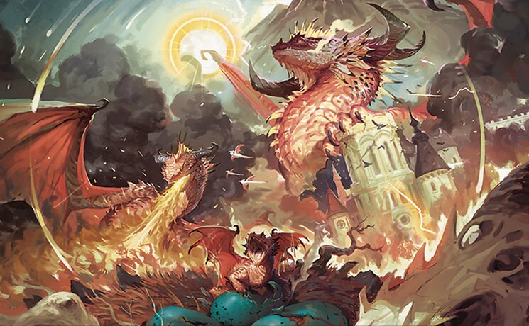 Reign of Fire [Lathiss, Dragon Queen] - Commander (Lathliss, Dragon Queen)