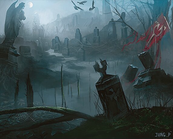 The Zombie Graveyard - Commander (Sidisi, Regent of the Mire)