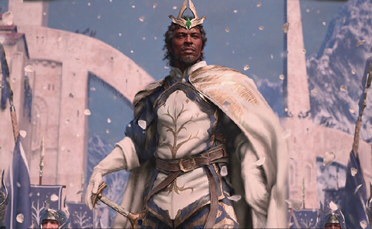 King Elessar Telcontar (Human Aggro w/ The Monarch) - Commander ...