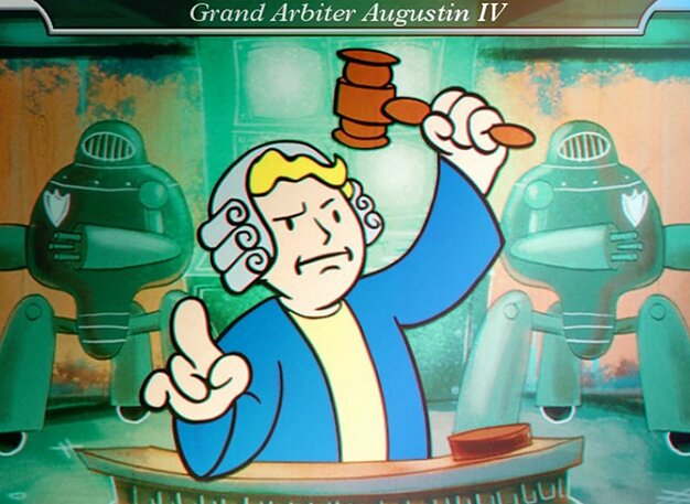 Do you pay your taxes? - Commander (Grand Arbiter Augustin IV)