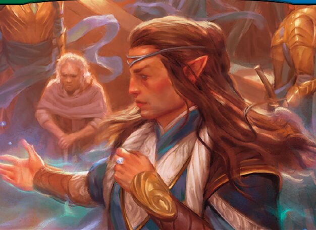 Elven Scry - Commander (Elrond, Master of Healing)