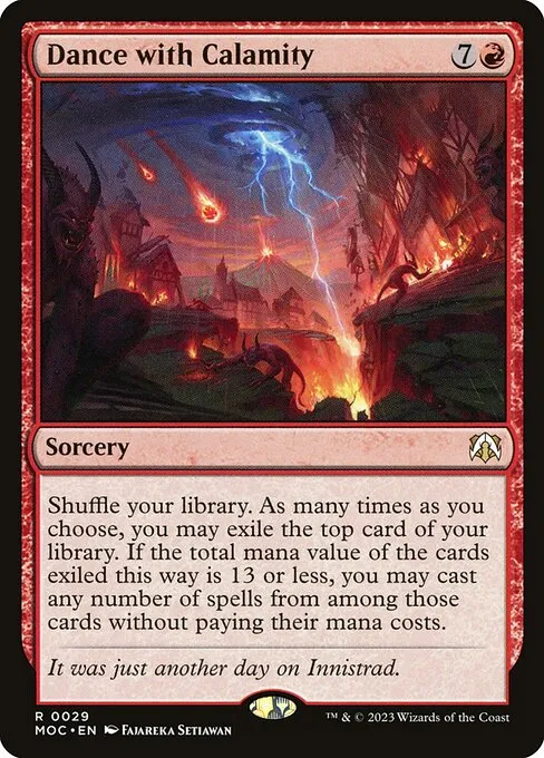 Rowan Scion of Rakdos Doomsday Spell Storm - Commander (Rowan, Scion of ...