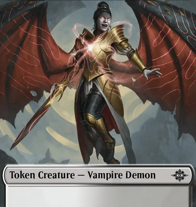 Demonic vampires - Commander (Clavileño, First of the Blessed)