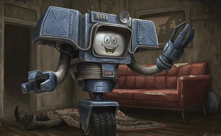 Fallout Yes man White Kharn??? - Commander (Yes Man, Personal Securitron)