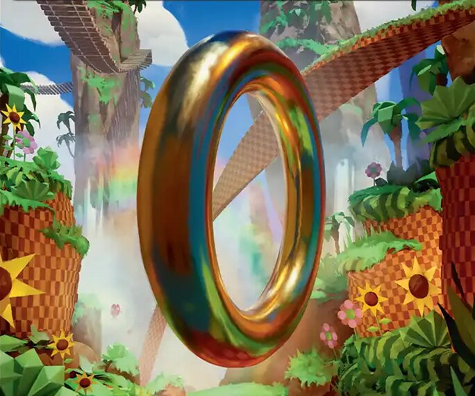 Sonic The Hedgehog / Treasure Warrior God - Commander (Sonic the Hedgehog)