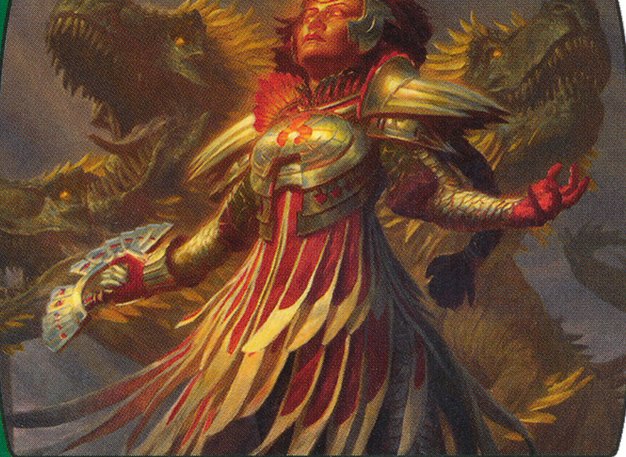 Huatli pioneer Elves Commander Huatli Radiant Champion 