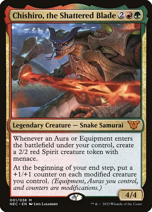 Upgrades Unleashed (Kamigawa: Neon Dynasty Commander Precon Decklist ...