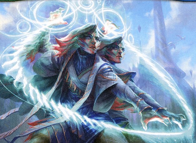 Quandrix Fractals - Commander (Adrix and Nev, Twincasters)