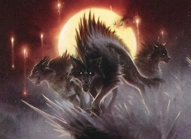 Green/Red Wolf - Standard