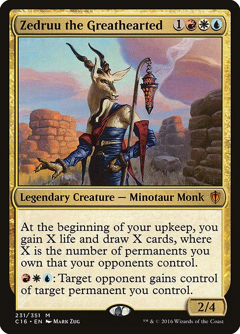 "FU, have this" - Commander (Karona, False God)