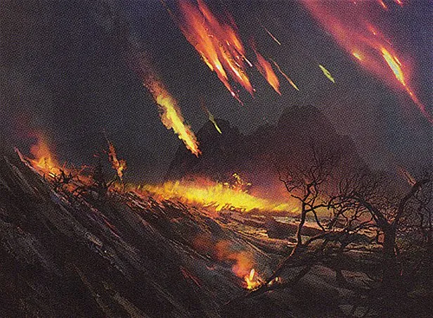 Blue - Blue, Red & White - Commander