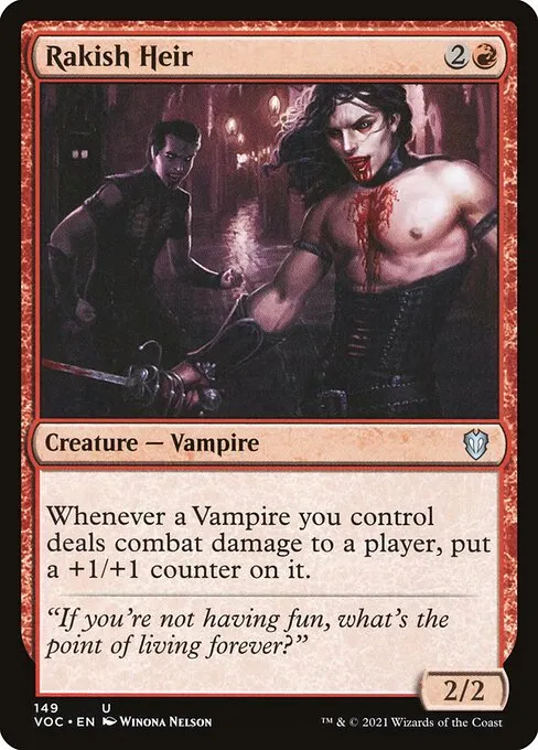 Vampiric Bloodline (Innistrad: Crimson Vow Commander Precon Decklist ...