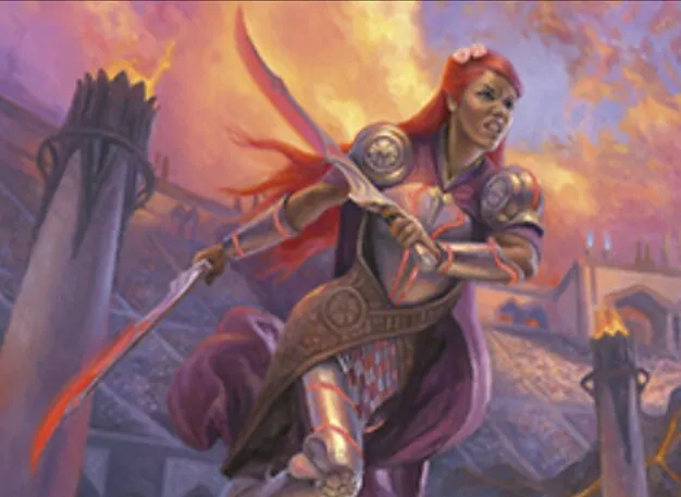 5 color token - Commander (Najeela, the Blade-Blossom)